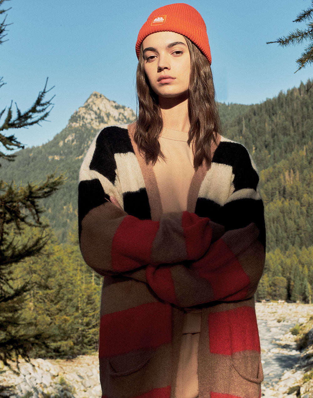 Sundek rib knitted beanie AM029AHPC100-93200 – SUNDEK