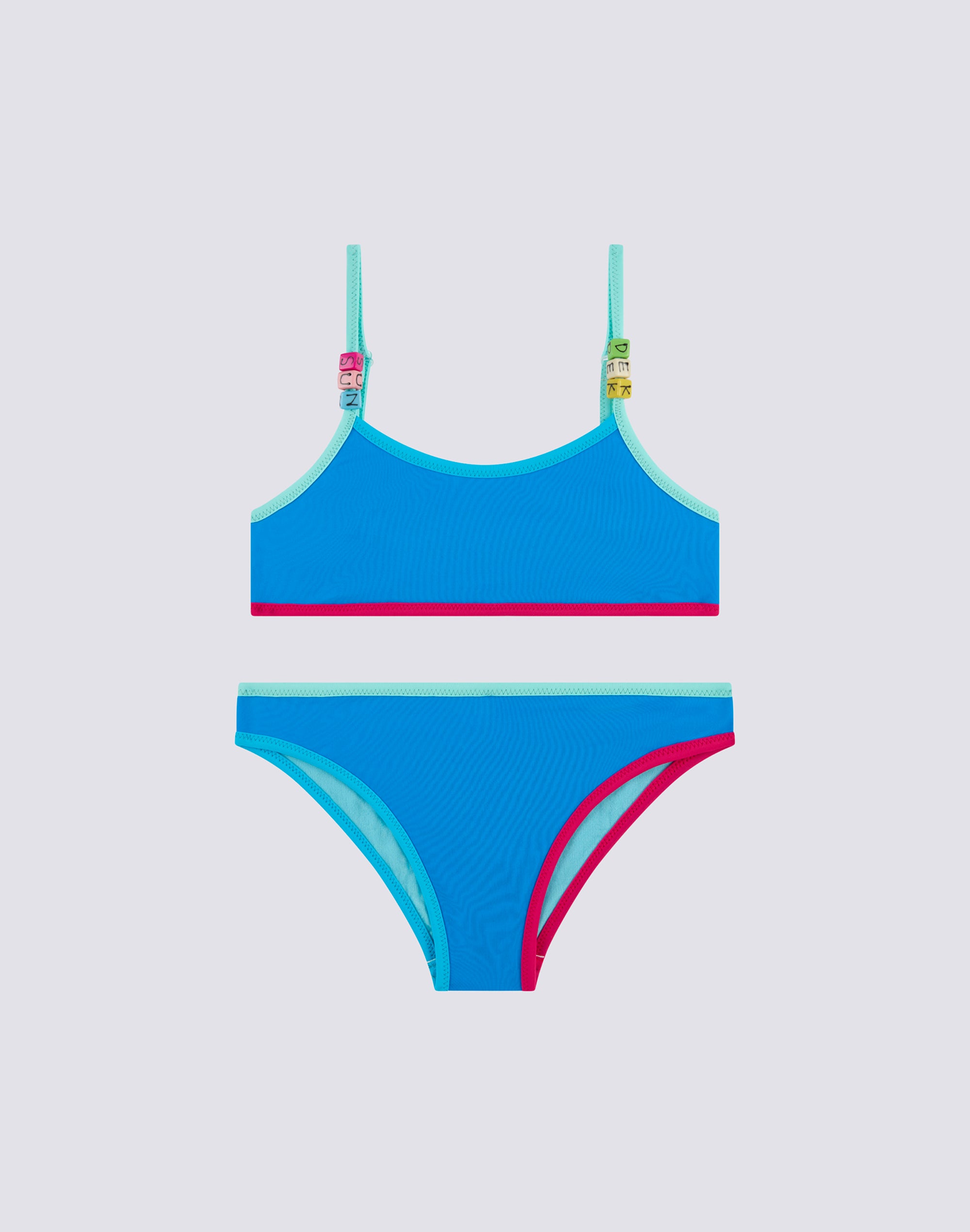 Sundek mini bikini with fixed top and bottoms G359KNL3000-A7401 – SUNDEK