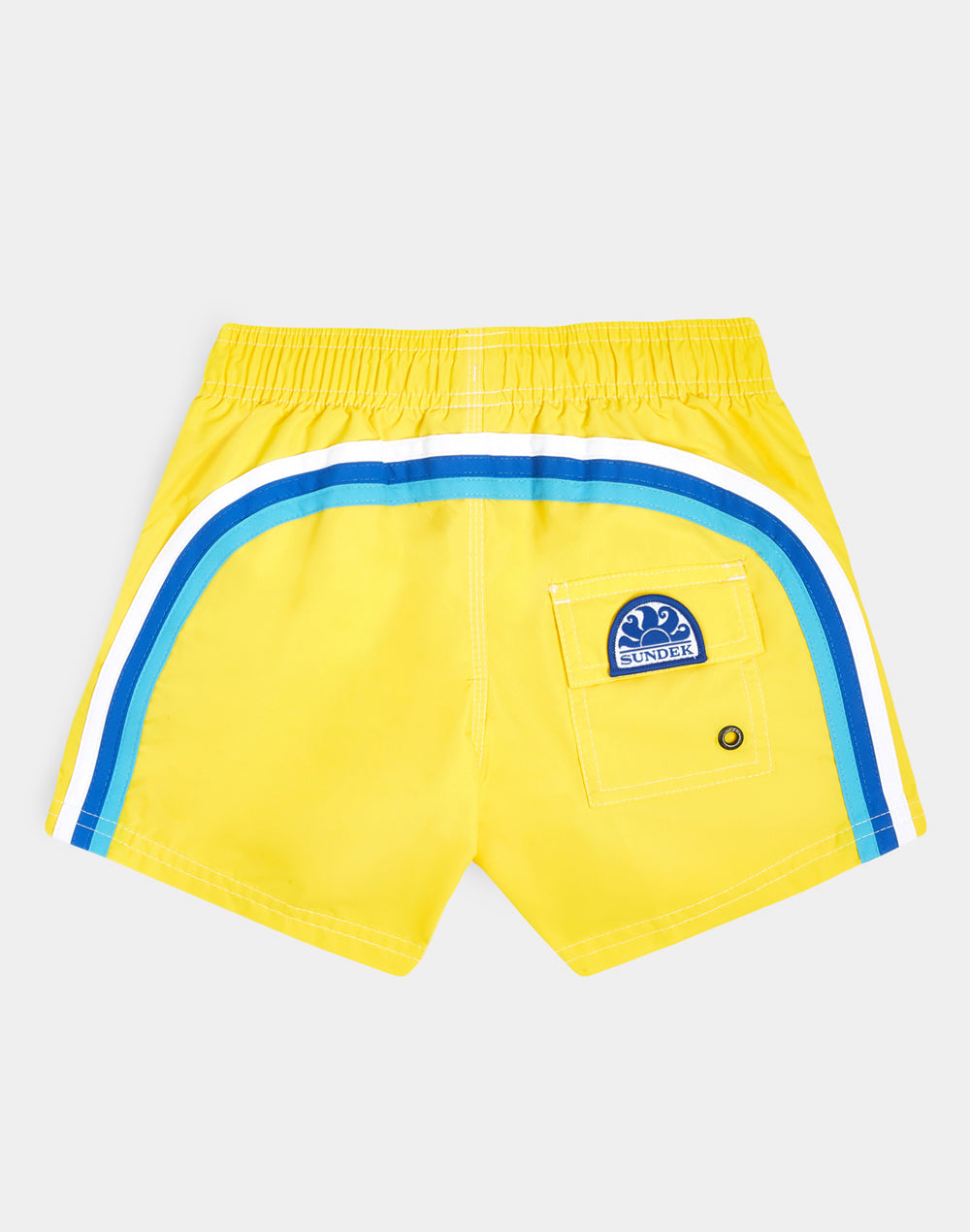 Sundek BOY’S SWIMSHORTS SHORT ELASTICATED WAIST ICONIC TAFFETA ...