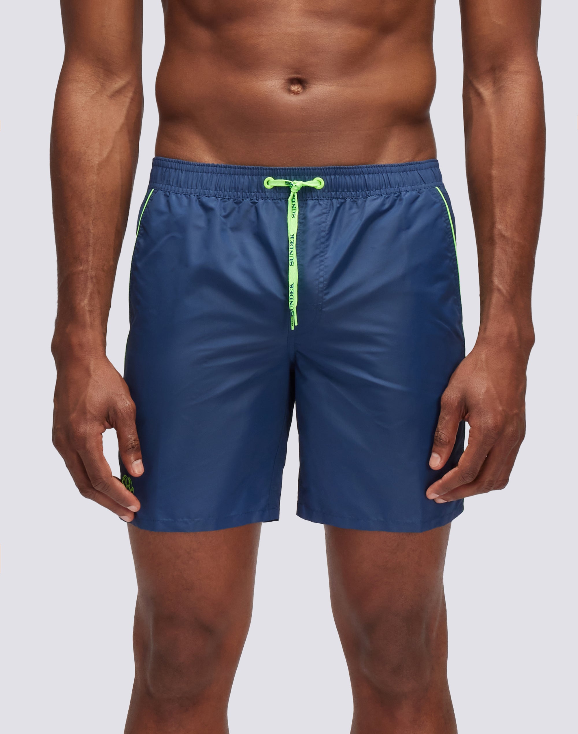 Sundek stretch waist mid-length swim trunks M420BDTA100-00702 – SUNDEK