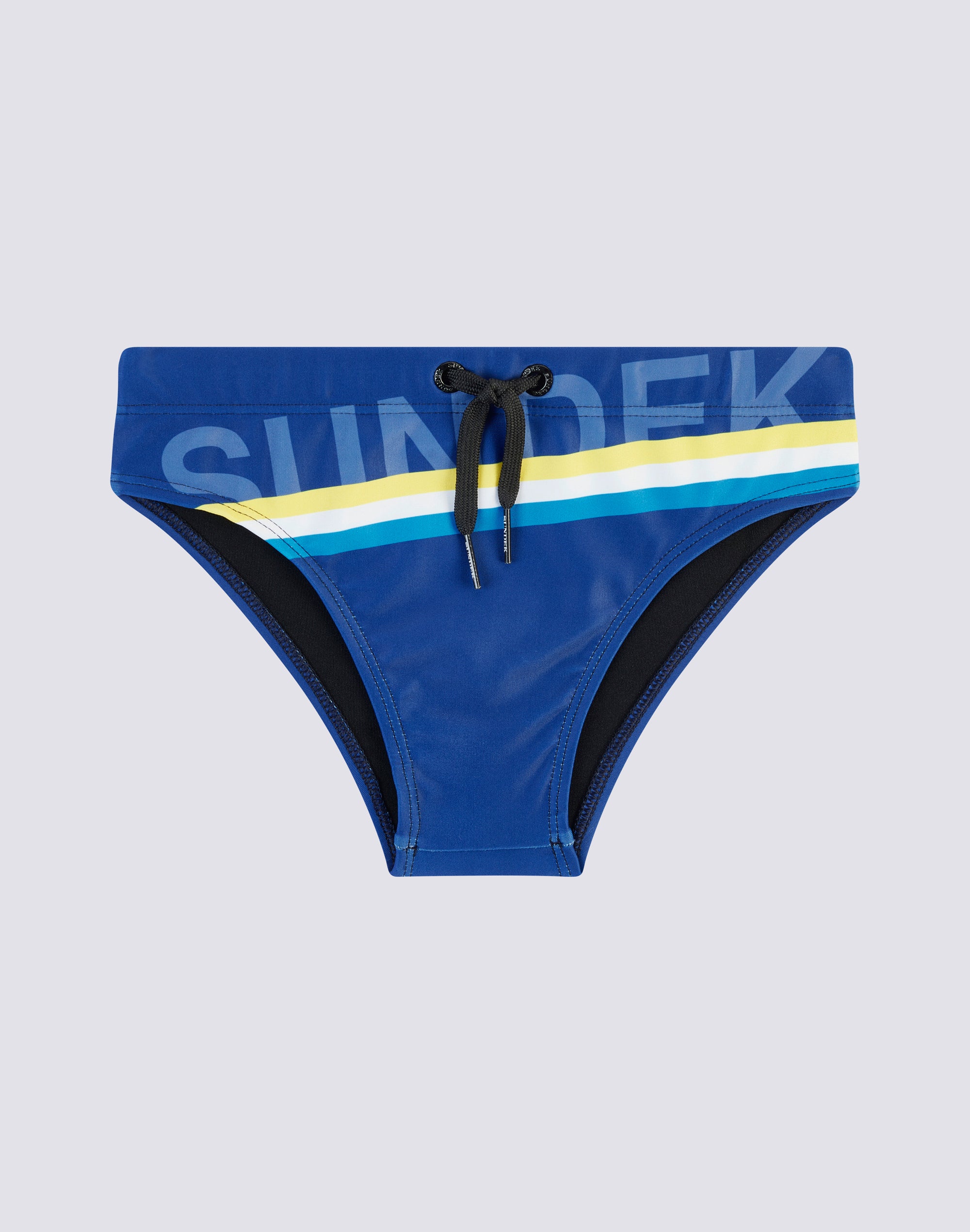 Sundek TWO-TONE SWIMMING BRIEF WITH SUNDEK LOGO b307ssl4100-a1701