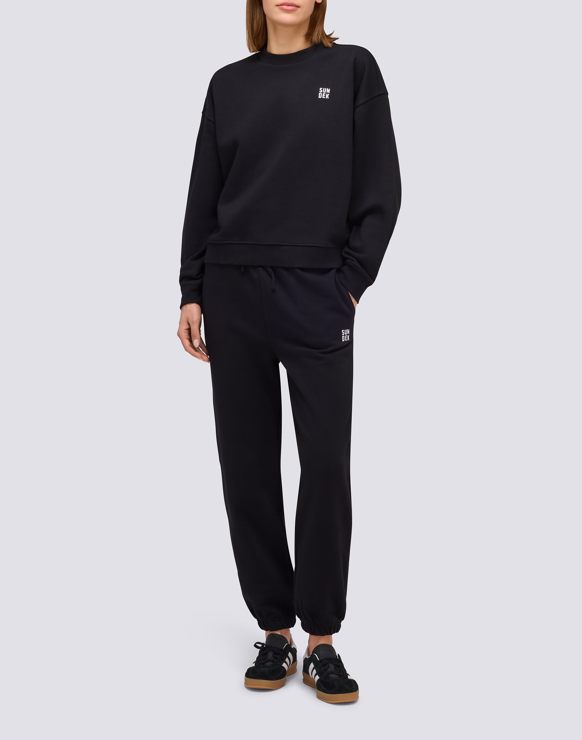 Sundek crewneck sweatshirt degaussed W357JHF7800-00401 – SUNDEK