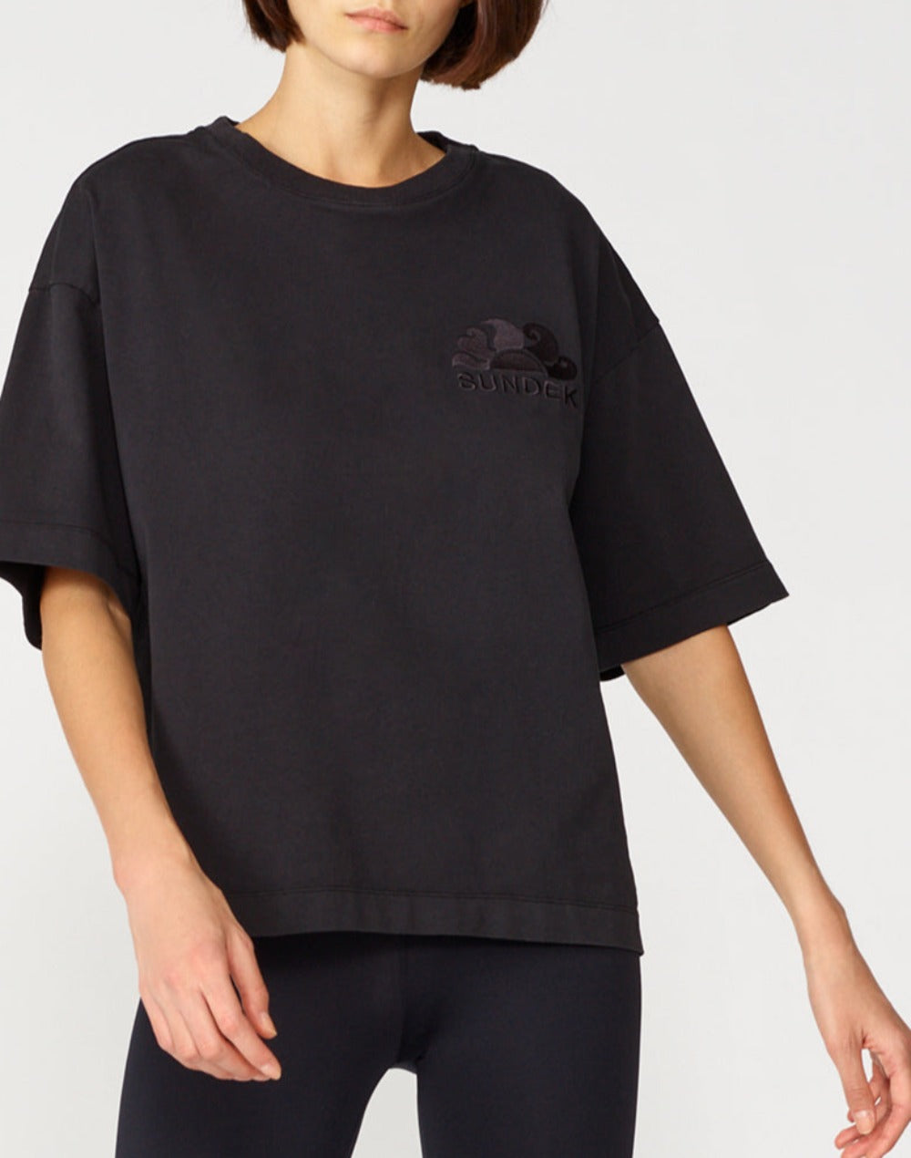 Sundek garment dyed t-shirt GW783TECN800-00400 – SUNDEK