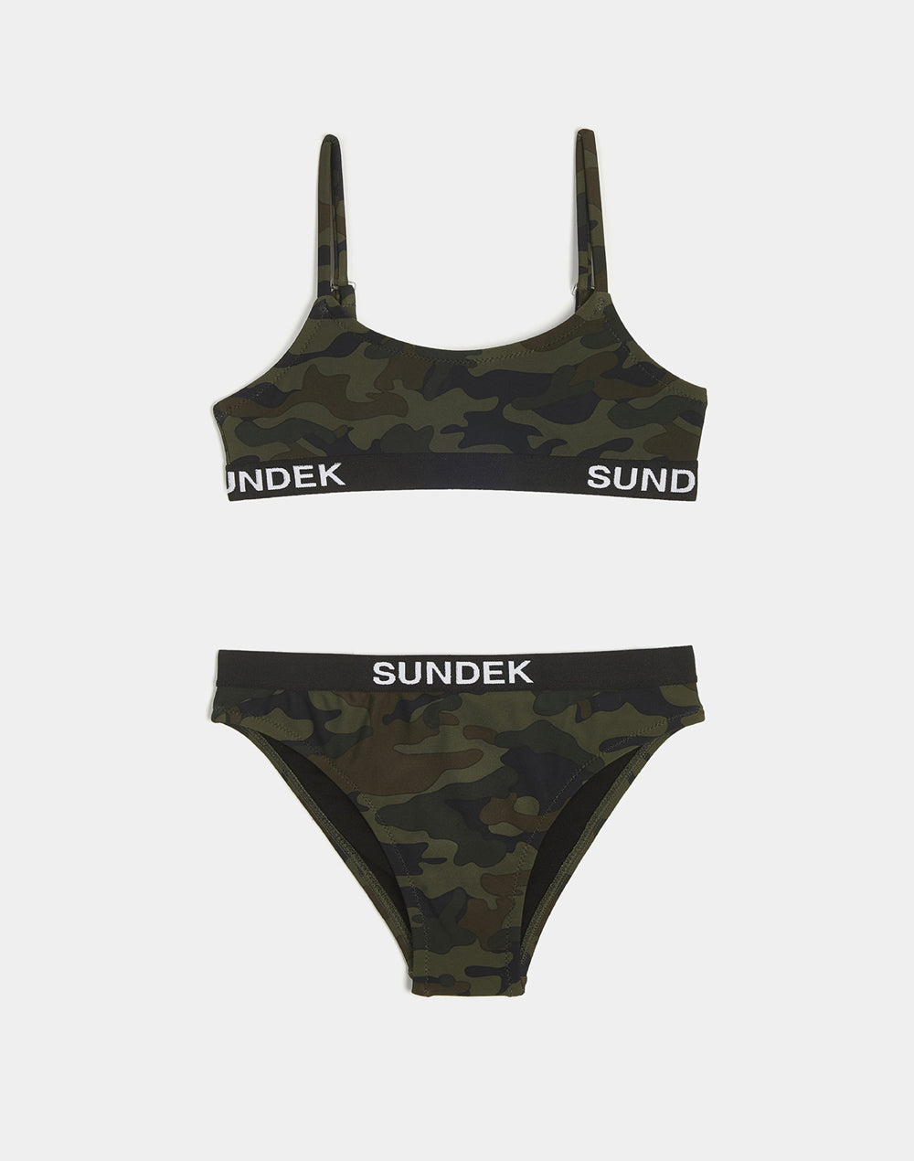 Girls' Printed Bikini Sets: Floral, Checks, Stripes – Page 3 – SUNDEK